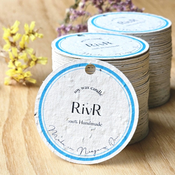 Seed Paper Tags - Etsy