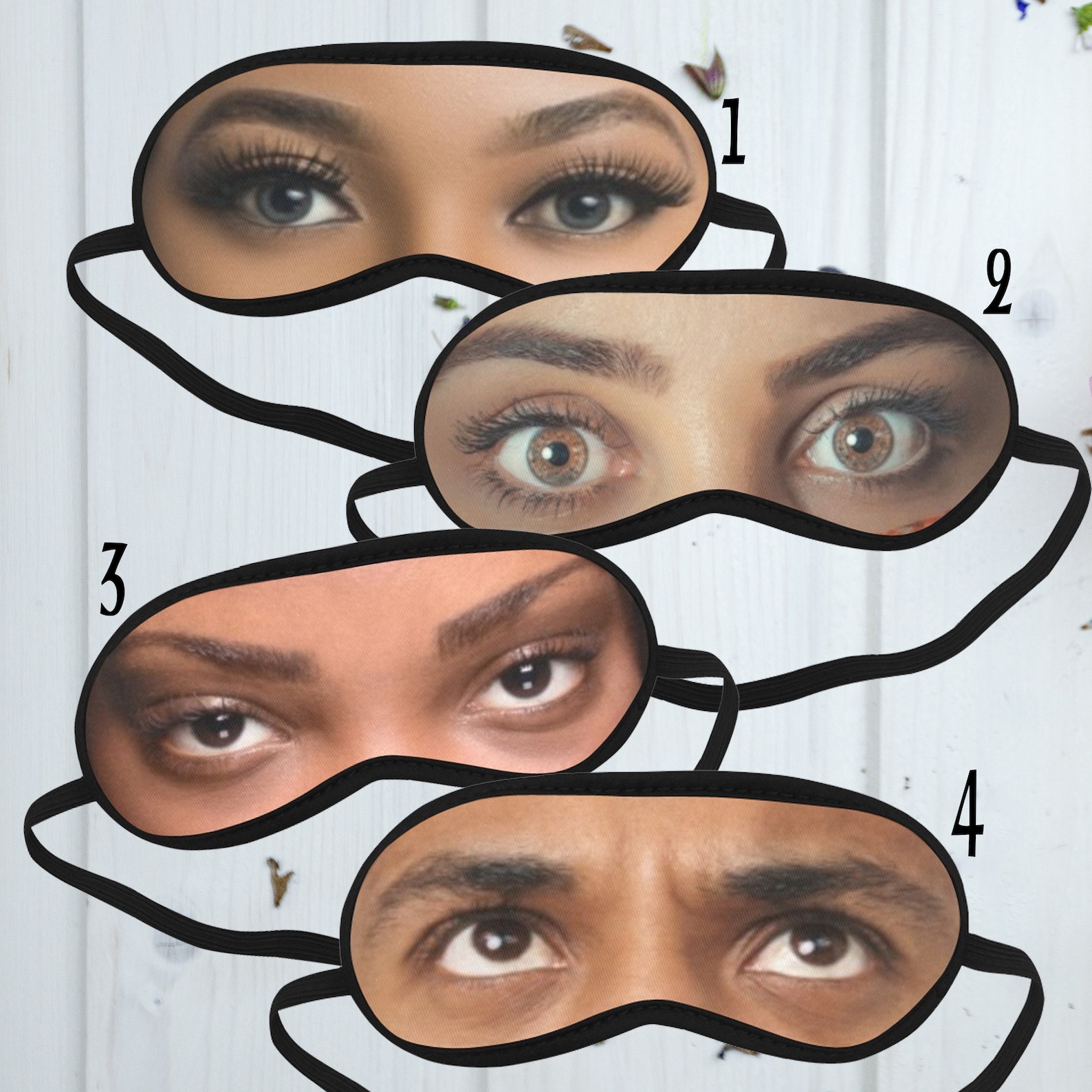 Face Eyes Sleep Masks - Etsy
