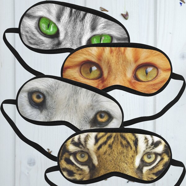 Cat Sleep Mask - Etsy