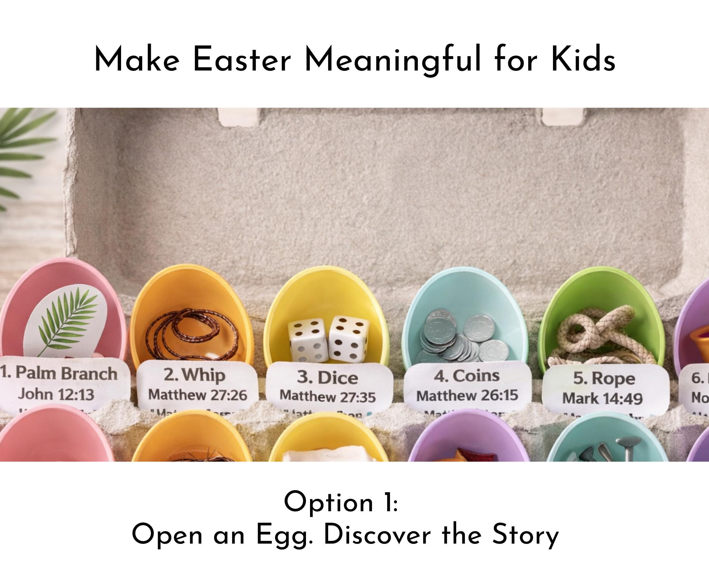 Resurrection Eggs Printable Kit, Resurrection Eggs Story, Christian ...