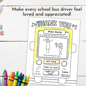 School Bus Driver Thank You, Bus Driver Thank You, School Bus Thank You ...