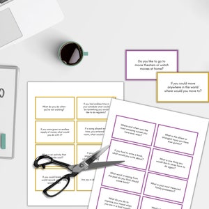 200 Conversation Starters | Printable Conversation Cards | Get to Know ...