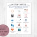 Doctor's Office Scavenger Hunt Printable | Medical Office Scavenger ...