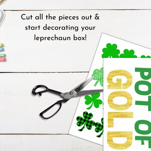 Leprechaun Trap Kit Printable | DIY Leprechaun Trap | St. Patricks Day ...