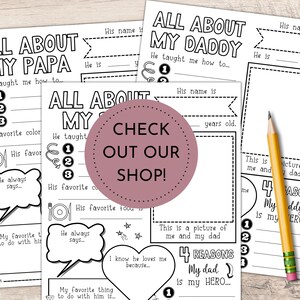 All About My Grandpa Printable | All About My Grandpa Questionnaire ...