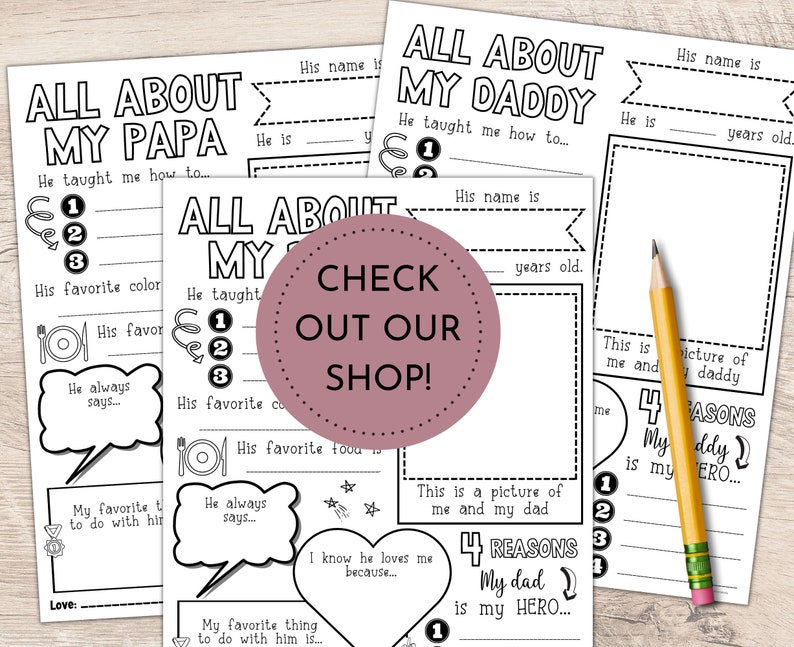 All About My Grandpa Printable | All About My Grandpa Questionnaire ...