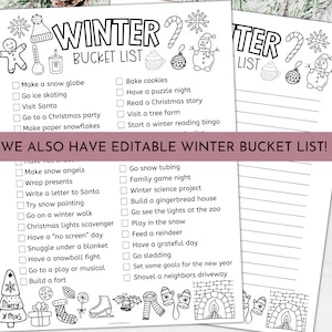 Winter Reading BINGO Challenge | Winter Break Reading Challenge ...