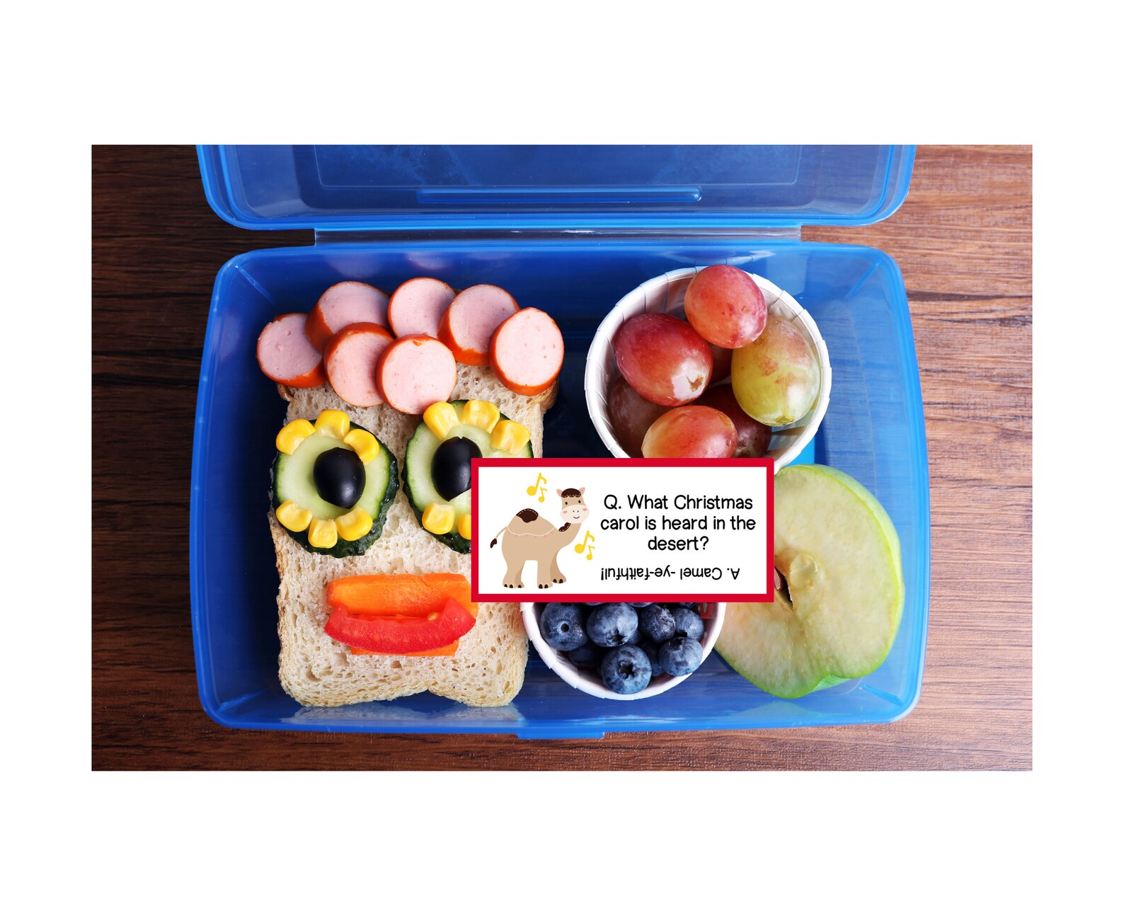 Christmas Lunch Box Notes for Kids Winter Lunchbox Notes - Etsy