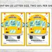 Bus Driver Gift Card Holder | Printable School Bus Gift | Teacher ...