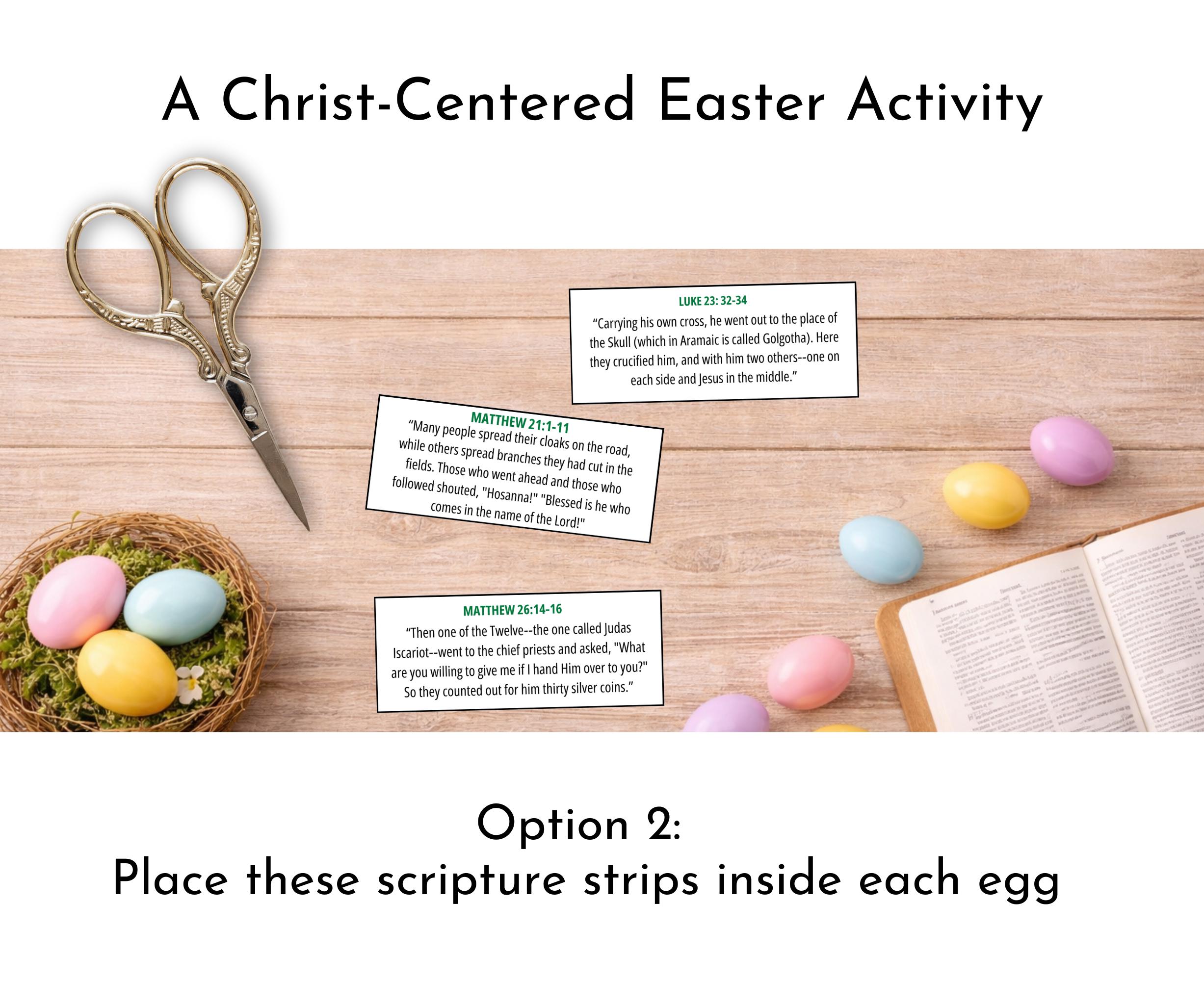 Resurrection Eggs Printable Kit, Resurrection Eggs Story, Christian ...