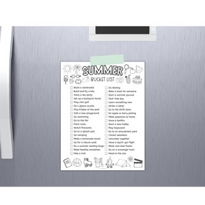 Summer Bucket List Printable | Summer Bucket List for Kids | Summer ...