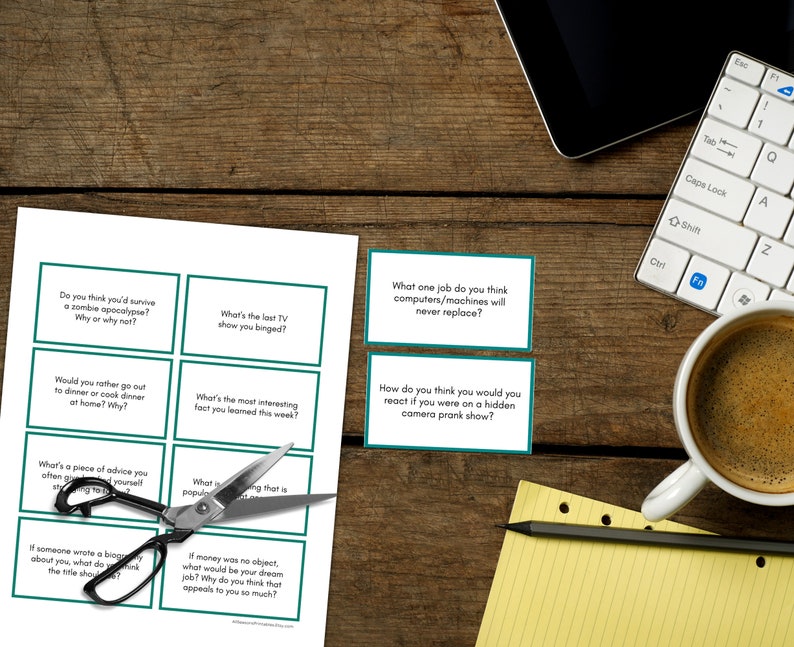 200 Conversation Starters Printable Conversation Cards Get - Etsy