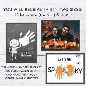 Halloween Handprint Crafts | Preschool Halloween Activity | Last Minute ...