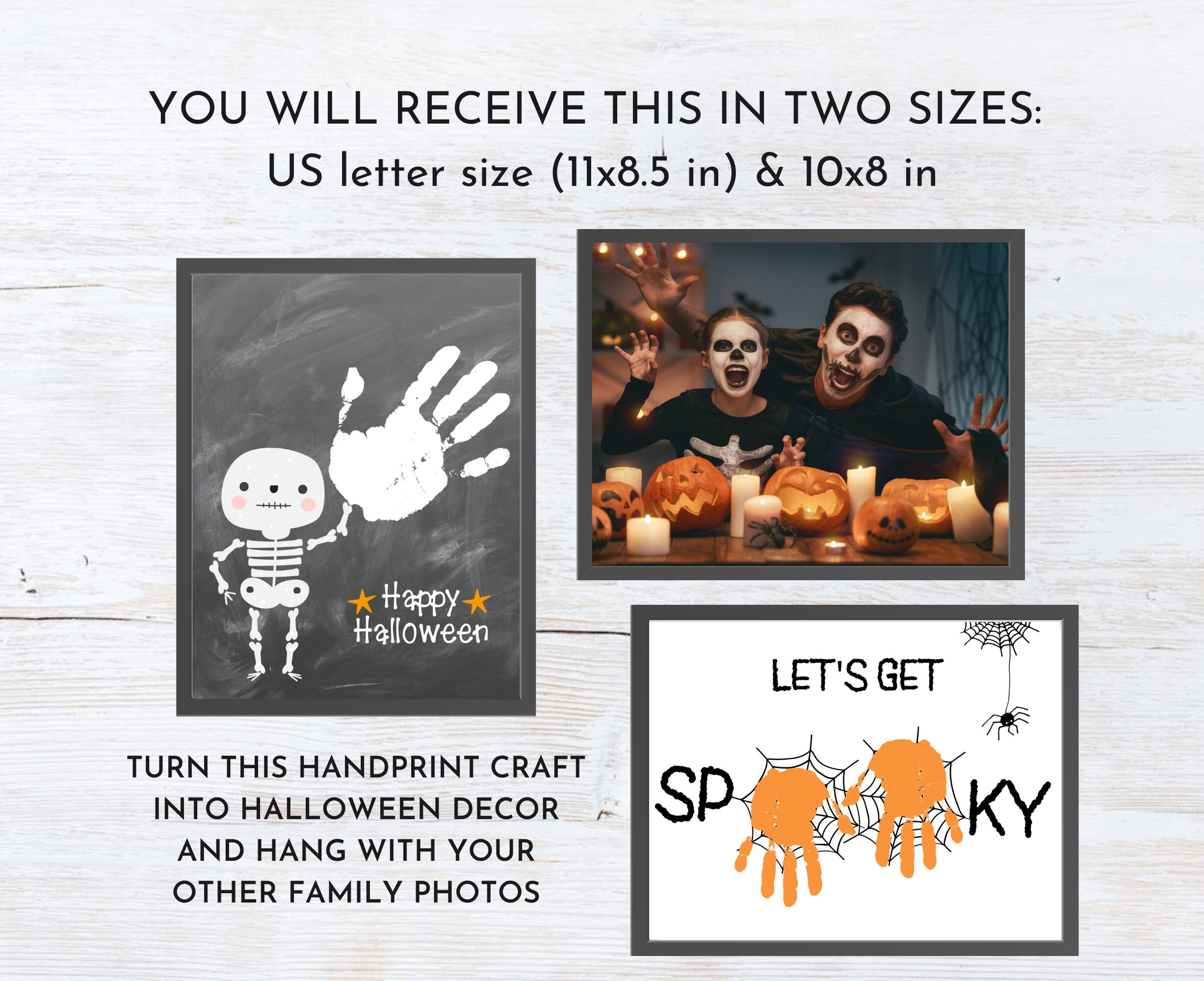 Halloween Handprint Crafts | Preschool Halloween Activity | Last Minute ...
