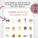 Pumpkin Patch Scavenger Hunt | Fall Scavenger Hunt | Daycare Preschool ...