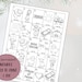 Nativity Advent Coloring Countdown | Printable Advent Calendar for Kids ...