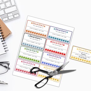 Editable Reward Punch Cards | Printable Punch Cards | Printable Reward ...