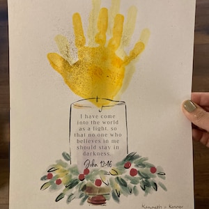 Christmas Nativity Handprint Art | Nativity Scene Handprint Crafts ...