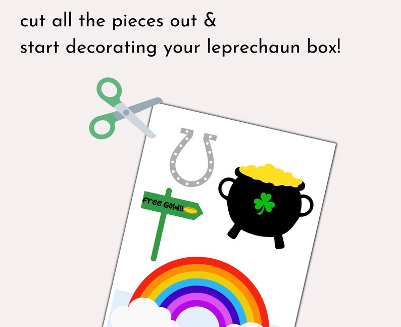 Leprechaun Trap Kit Printable DIY Leprechaun Trap St. - Etsy