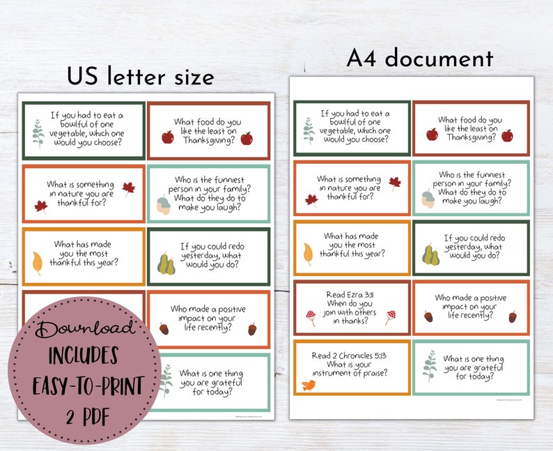 Christian Thanksgiving Conversation Starters | Thanksgiving ...