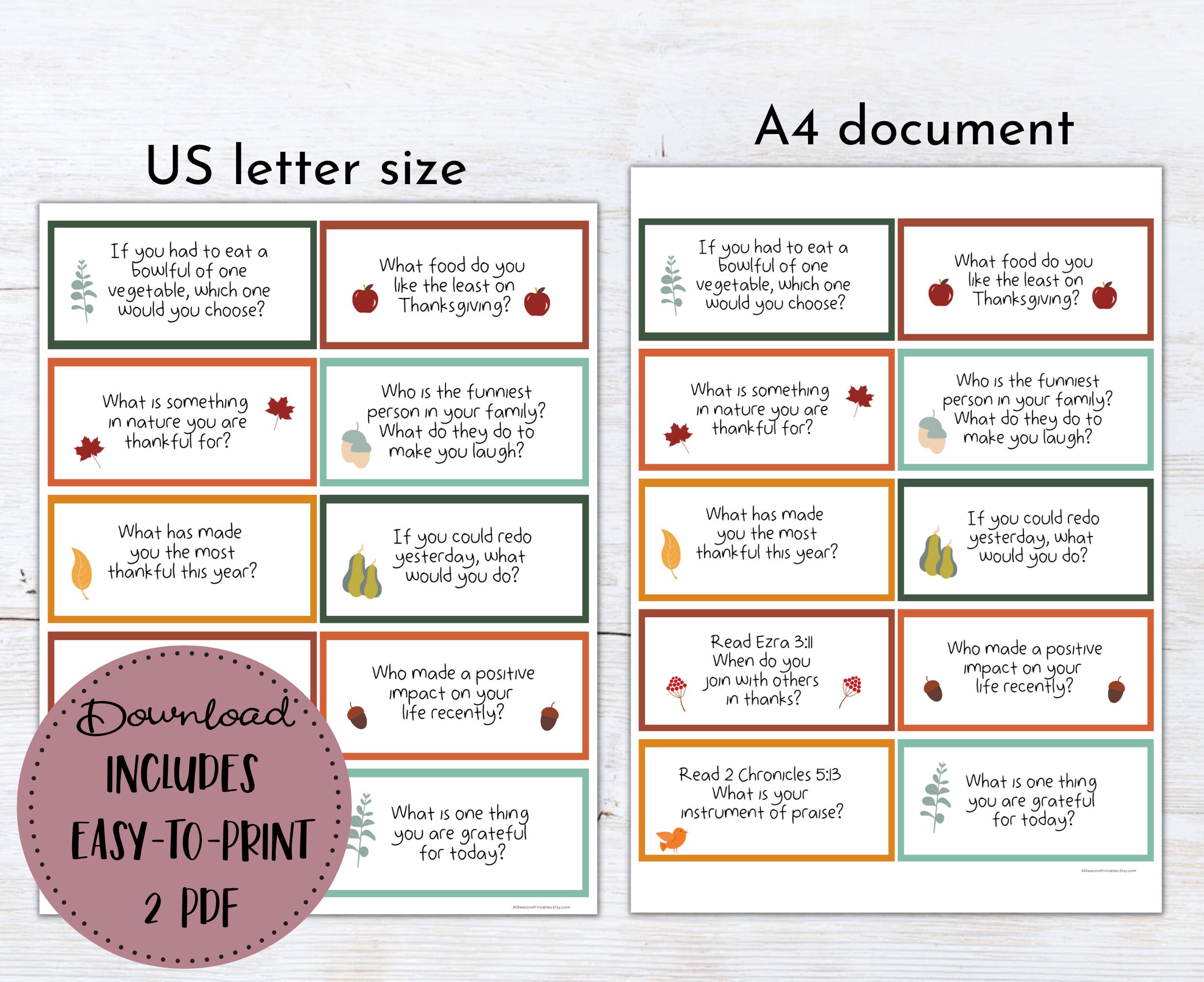 Christian Thanksgiving Conversation Starters | Thanksgiving ...