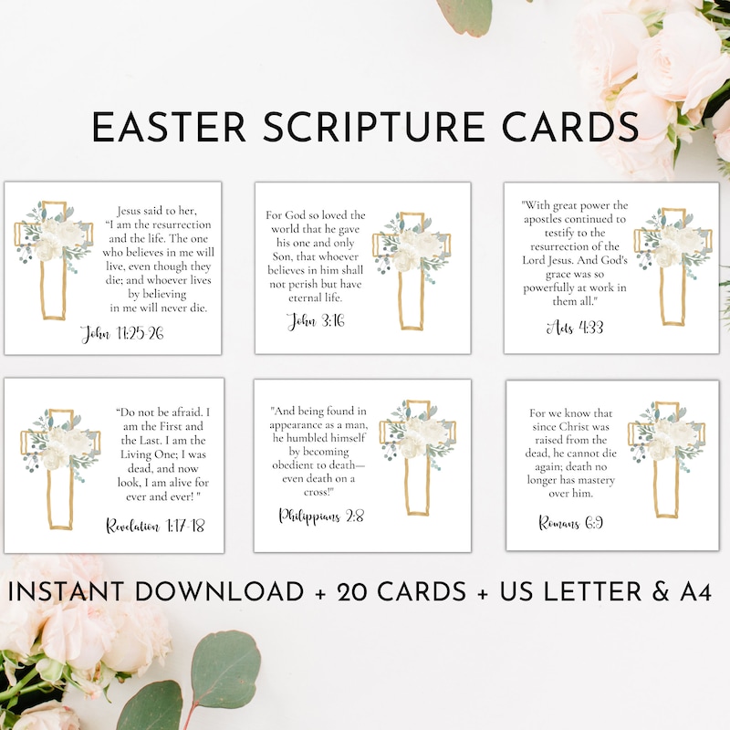 Easter Scripture - Etsy