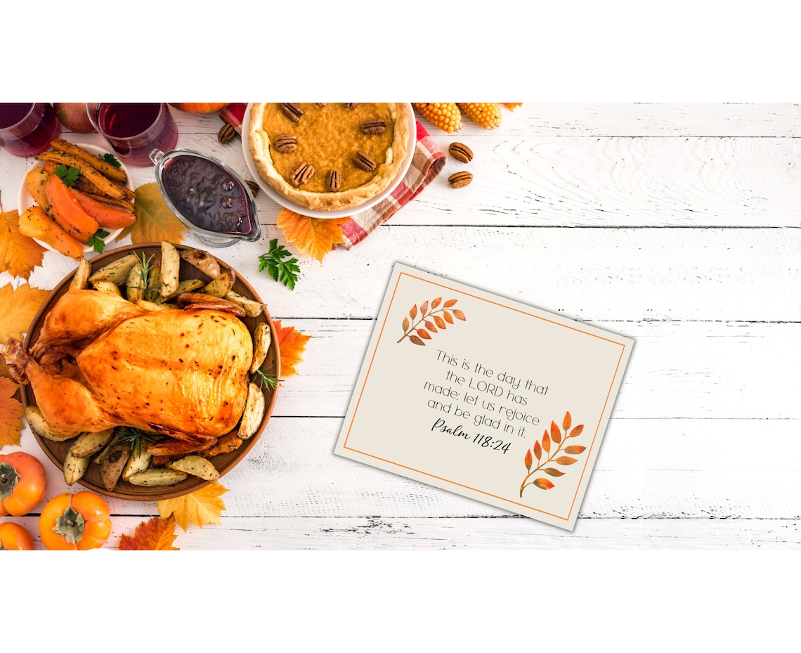 20 Thanksgiving Scripture Cards Gratitude Christian Cards - Etsy