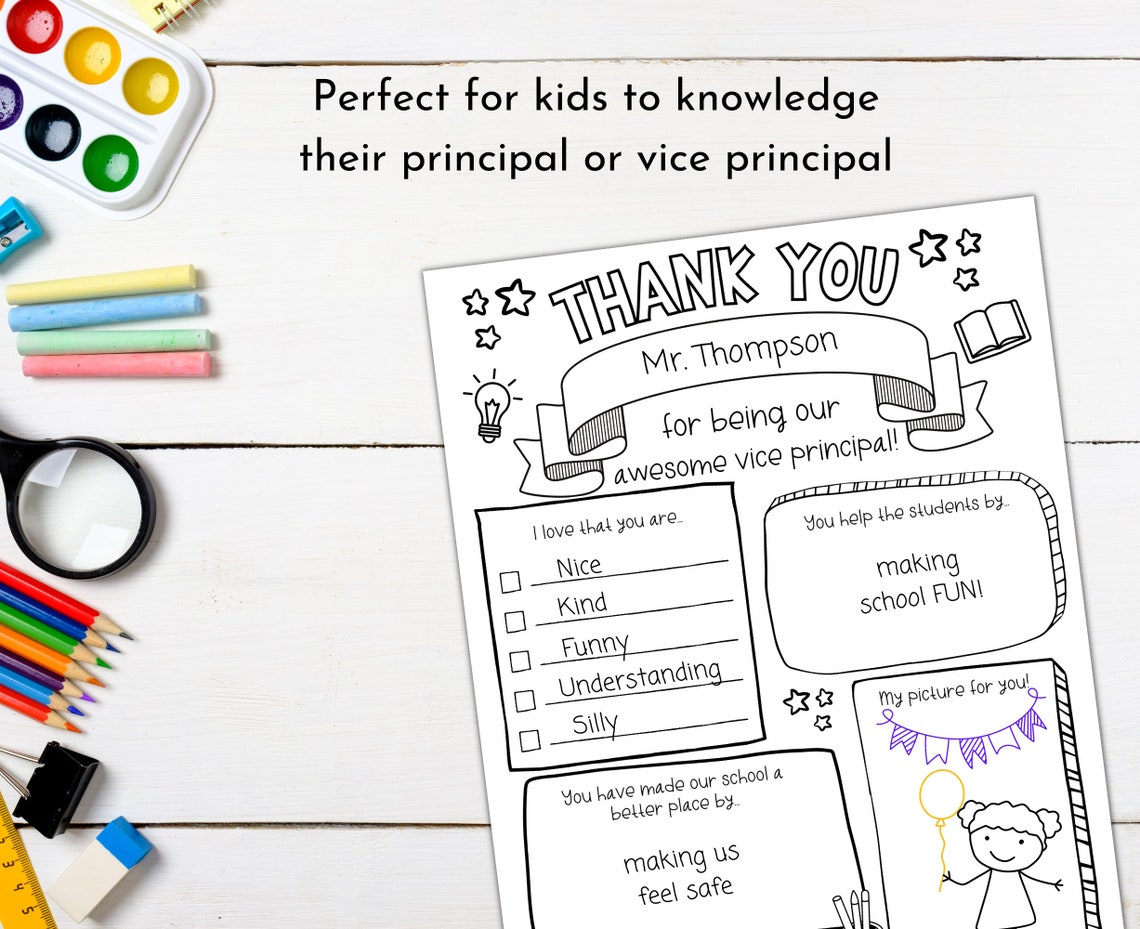 Thank You Principal Appreciation Day | Thank You Principal Note | Thank ...
