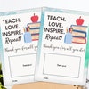 Español Teacher Appreciation Printable | Para Mi Una Maestra ...