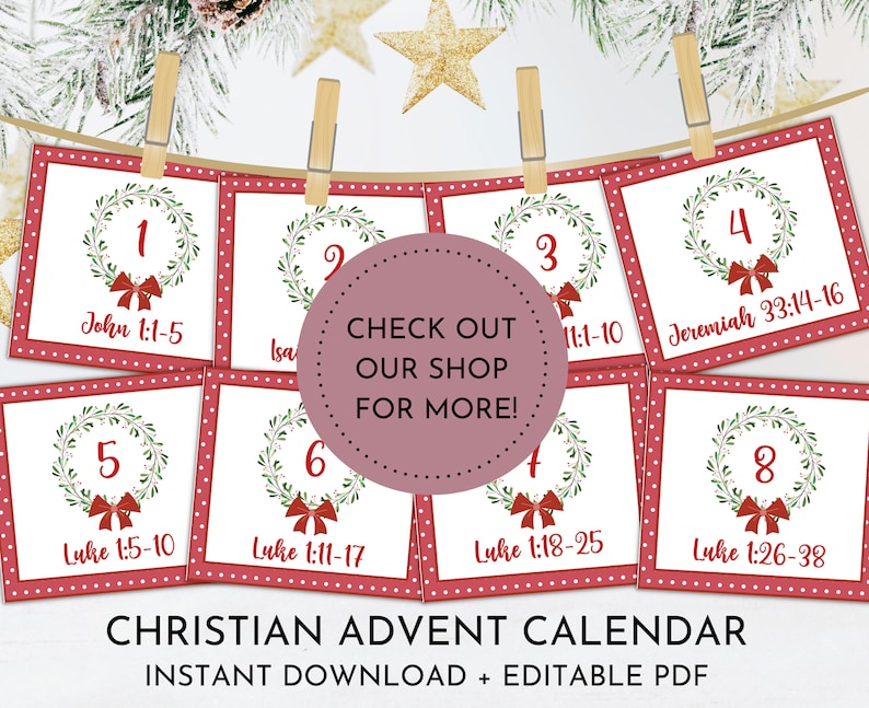 Nativity Advent Coloring Countdown Printable Advent Calendar - Etsy