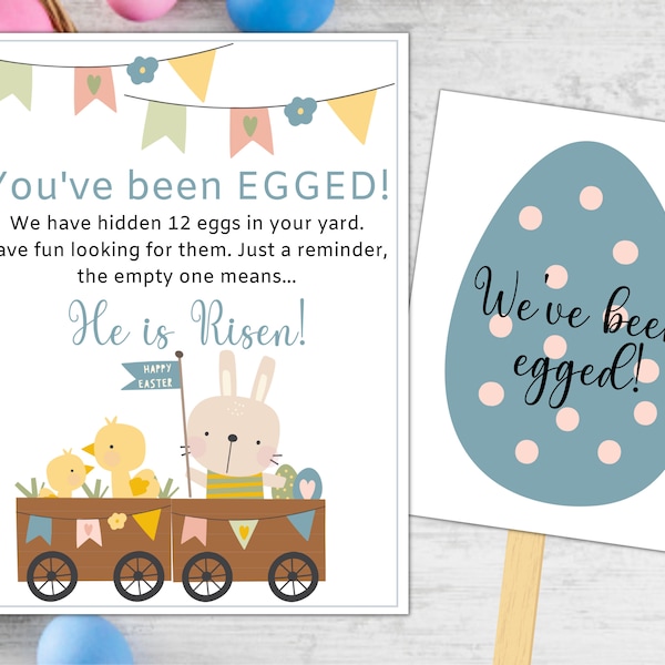 You've Been Egged - Etsy