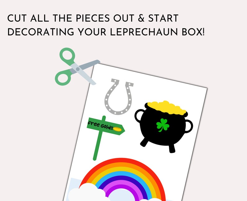 Leprechaun Trap Kit Printable DIY Leprechaun Trap St. - Etsy