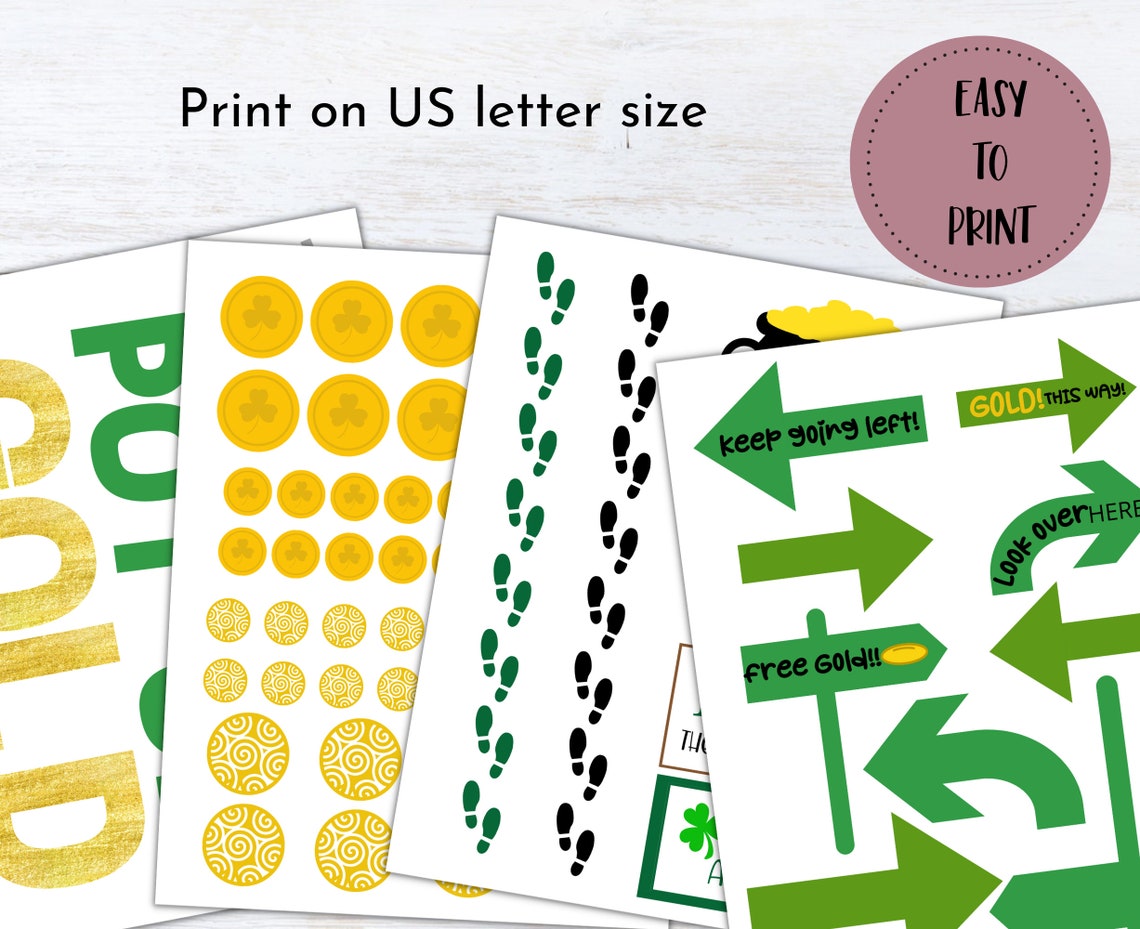 Leprechaun Trap Kit Printable DIY Leprechaun Trap St. - Etsy