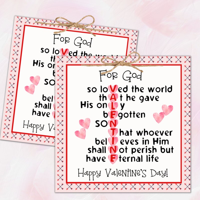 Christian Valentines - Etsy