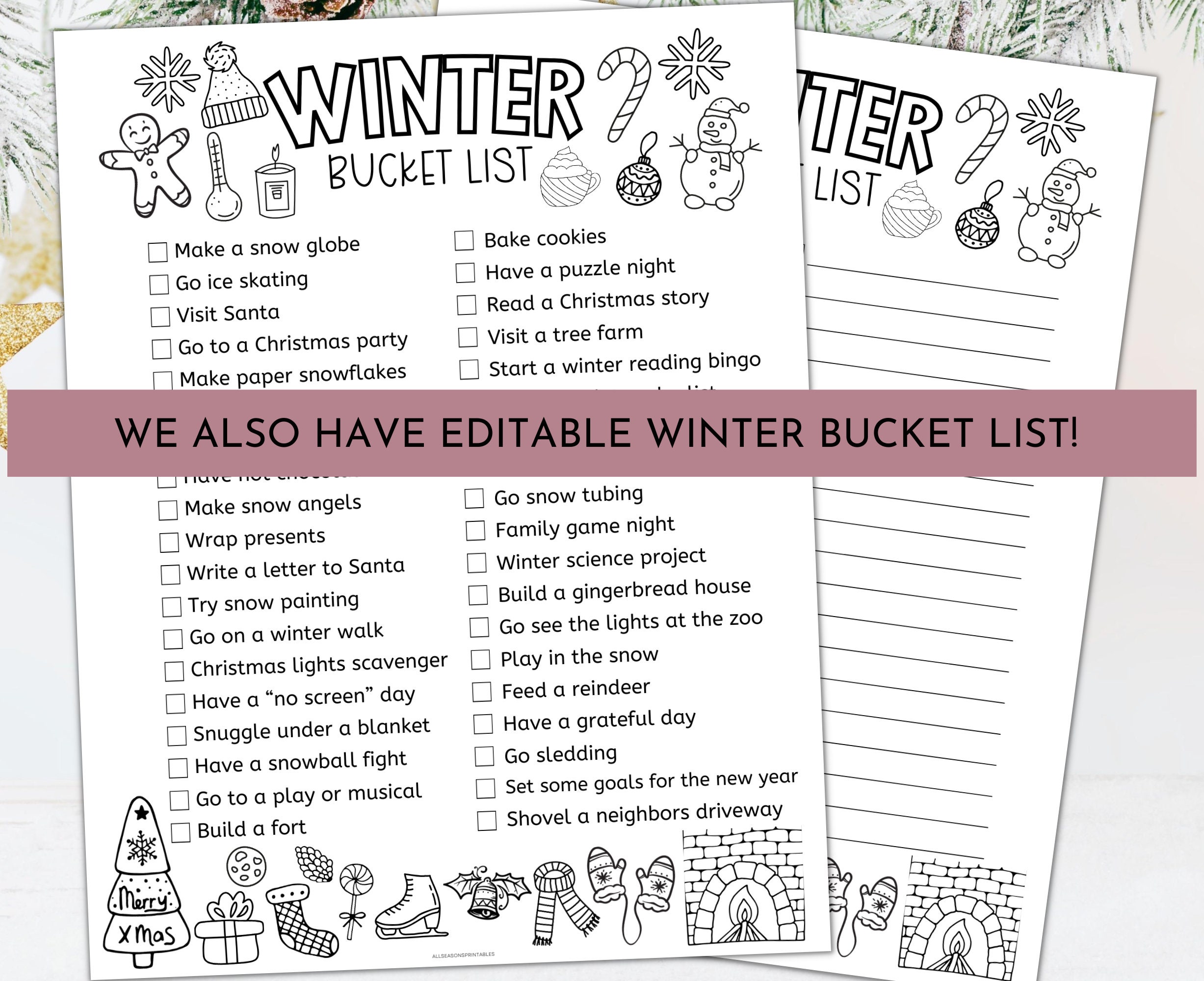 Kids Christmas Wishlist | Printable Christmas Wishlist | Christmas ...