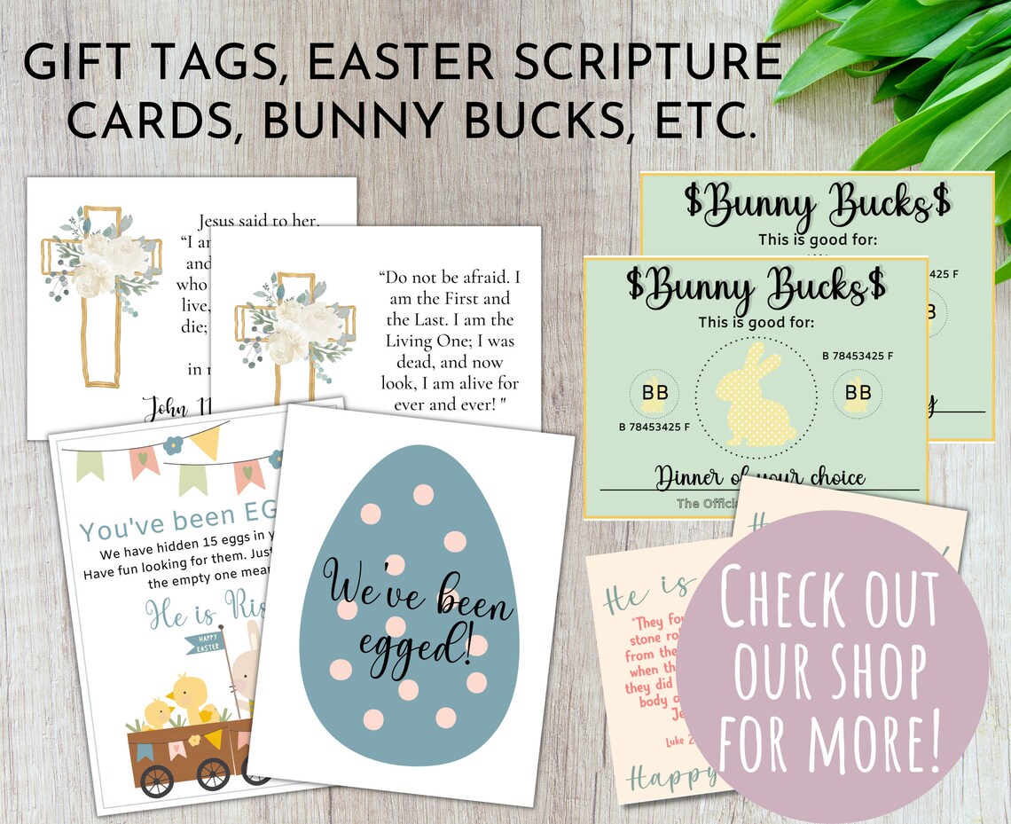 Christian Easter Placemat Activities Easter Placemat - Etsy