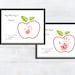First Day of School Apple Handprint Craft | Back to School Handprint ...