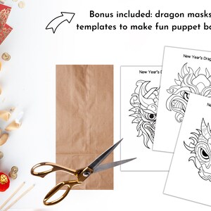 Chinese New Year 2024 Placemat Activity Sheet | Year of the Dragon ...