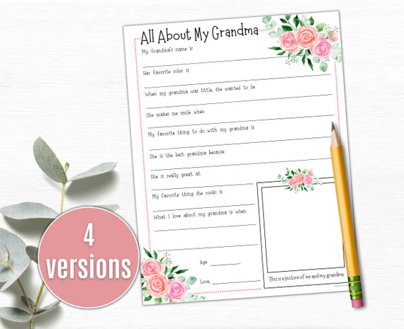 Grandparents Day Questionnaire