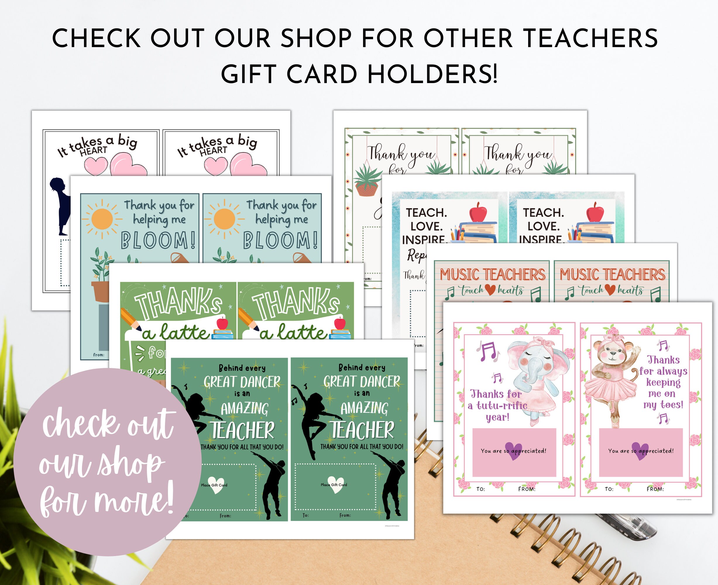 Teacher Appreciation Week Printable Teacher Appreciation - Etsy