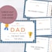Happy Birthday Dad Coloring Page | Happy Birthday Dad Placemat Activity ...