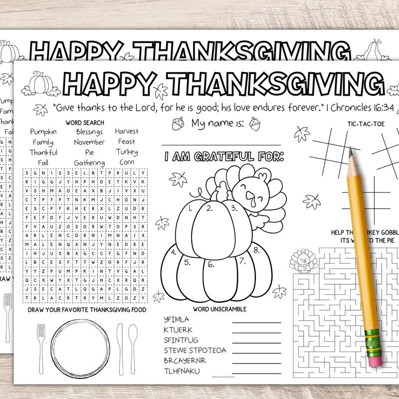 Christian Placemats - Etsy