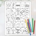 Nativity Advent Coloring Countdown | Printable Advent Calendar for Kids ...