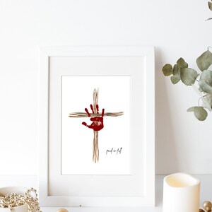 Christian Easter Handprint Crafts | Religious Easter Crafts for Toddler ...