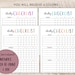 Kids Daily Checklist Editable Kids Routine Chart Kids - Etsy