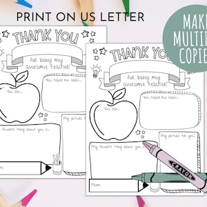 Teacher Appreciation Week Printable | Teacher Appreciation Week | End ...