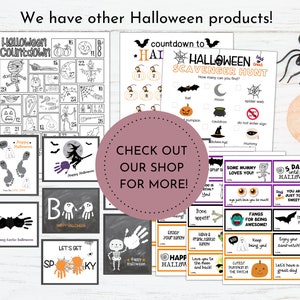 Halloween Lunch Box Notes for Kids | Positive Affirmations for Kids ...