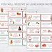 Christmas Lunch Box Notes for Kids | Winter Lunchbox Notes | Christmas ...