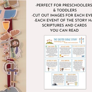 Easter Story Printable | Easter Story Activity for Preschoolers ...