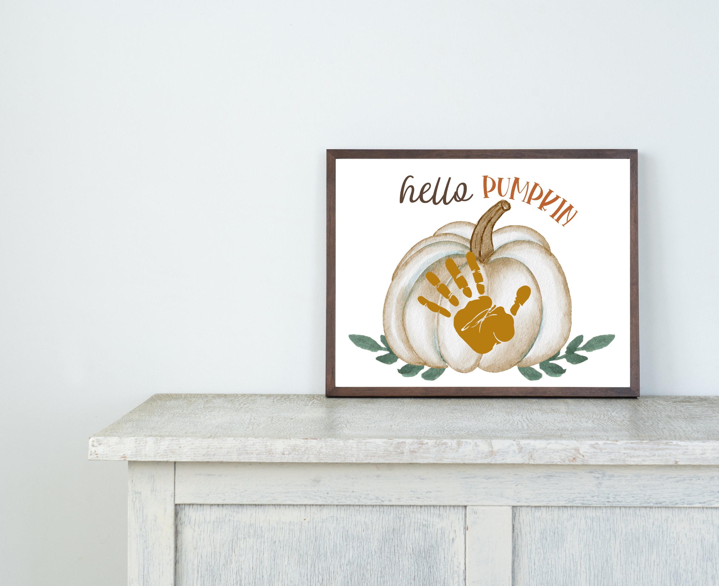 Fall Handprint Craft Preschool Fall Craft Classroom - Etsy